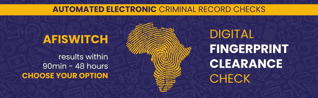 Digital Fingerprint Clearance - 3@1 Northlands